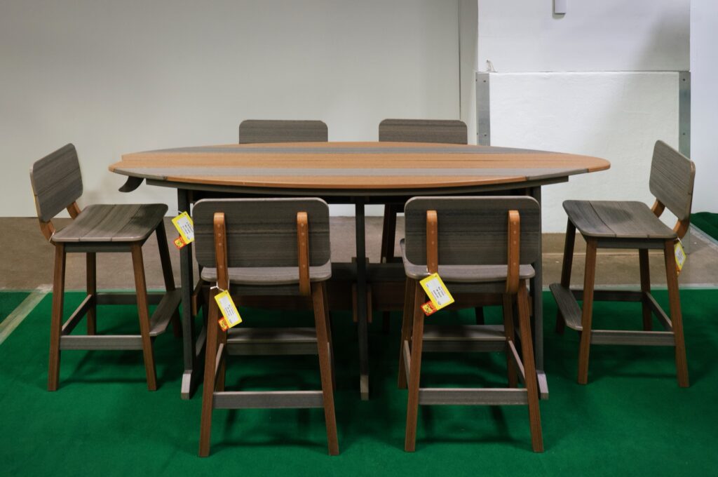 6' Surfboard Tables - Patio Casual Outdoor Furniture